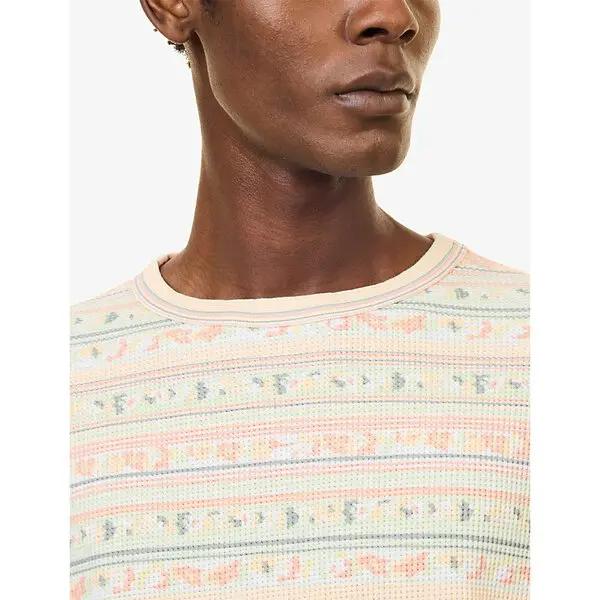 THAMES Fair Isle Patterned Cotton Top