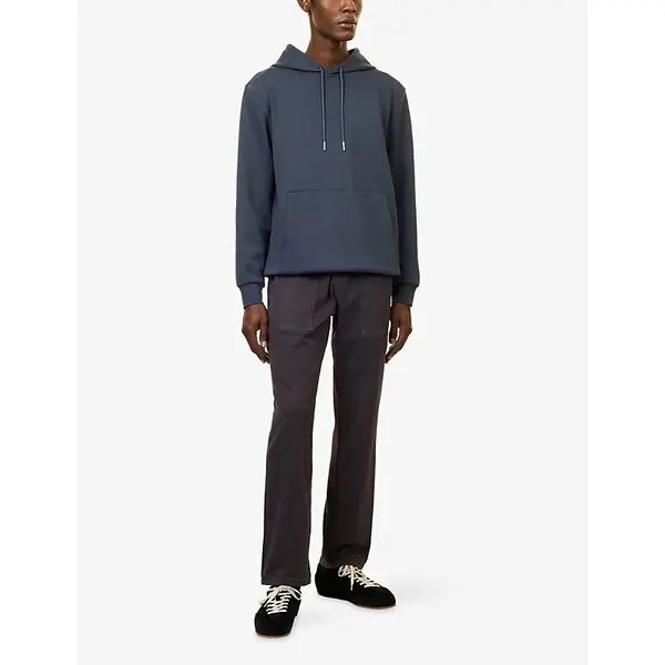 ARNE Carpenter Elasticated-waist Denim Trousers - Grey