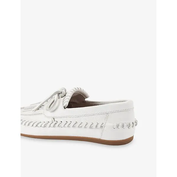 Steve Madden Samual Leather Boat Shoes