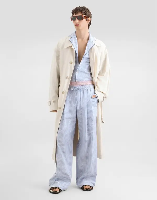 Dolce & Gabbana Striped Poplin Vanity Shirt Shirts