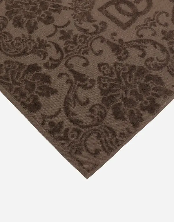 Dolce & Gabbana Cotton Terry Bath Mat Shower Mats