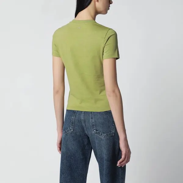 AMI Paris De Coeur Matcha T-shirt