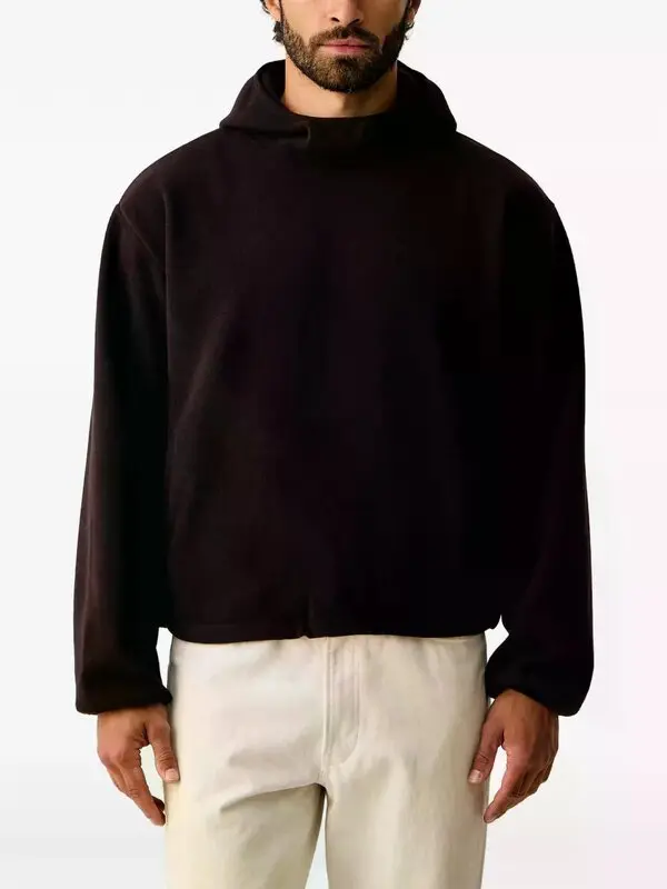 Rains Fleece-texture Hoodie