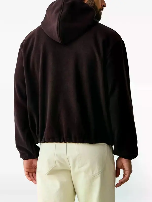 Rains Fleece-texture Hoodie