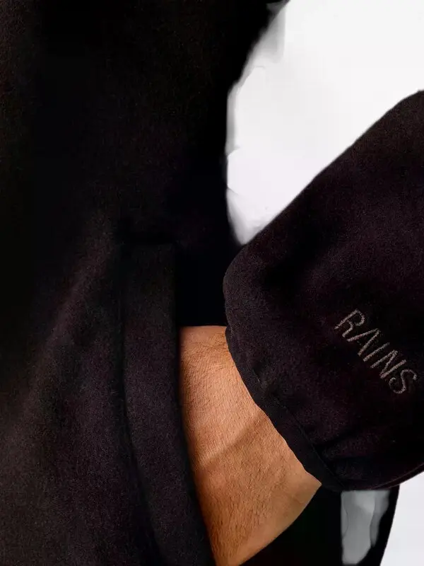 Rains Fleece-texture Hoodie