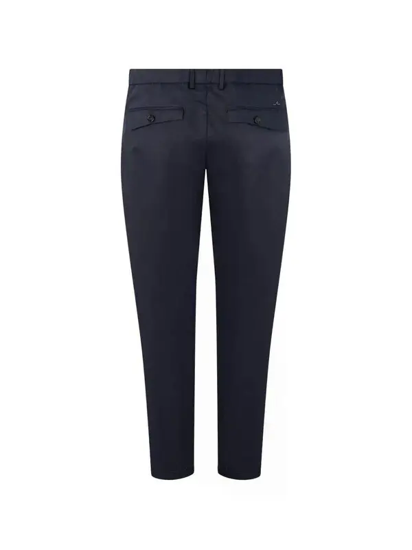 Paul & Shark Logo-charm Slim-fit Trousers