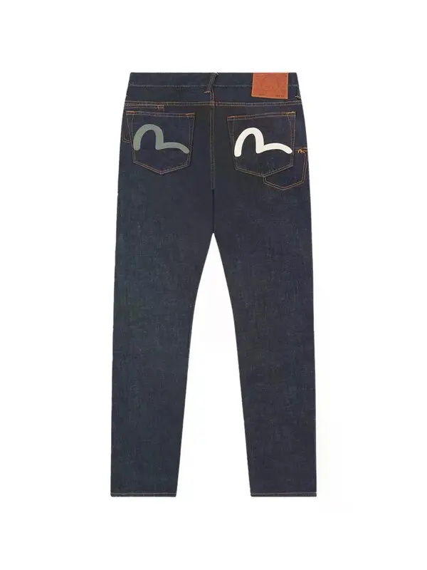 EVISU Seagull-print Jeans