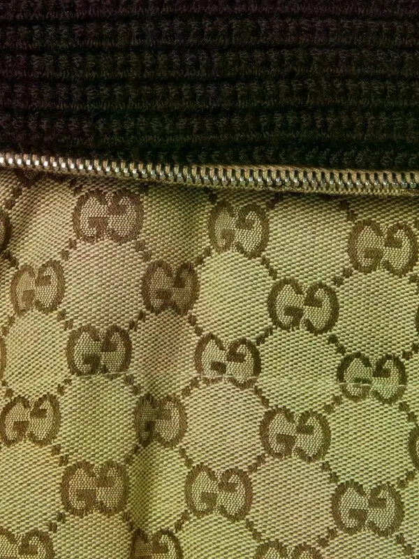 Gucci Gg Canvas Puffer Jacket
