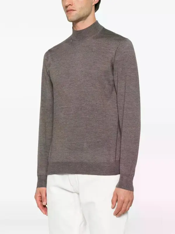 FILIPPO DE LAURENTIIS High-neck Long-sleeve Sweater