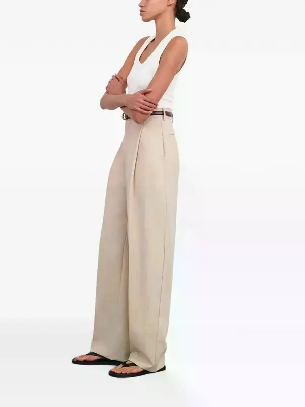 Wardrobe.NYC Pleated Wool Trousers