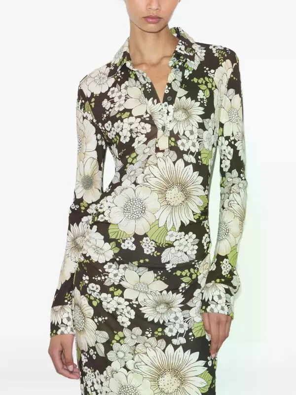 Tory Burch Printed Viscose Dress