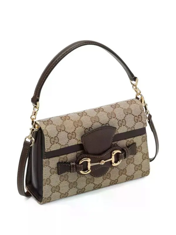 Gucci Small Horsebit Duomo Monogram Tote Bag