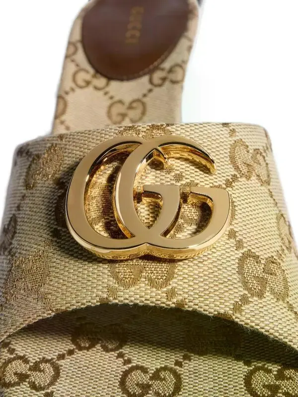 Gucci Gg-supreme Interlocking-g Sandals