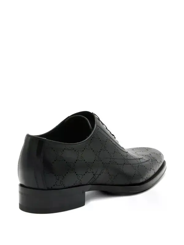 Gucci Lace-up Shoes With Lasered Gg