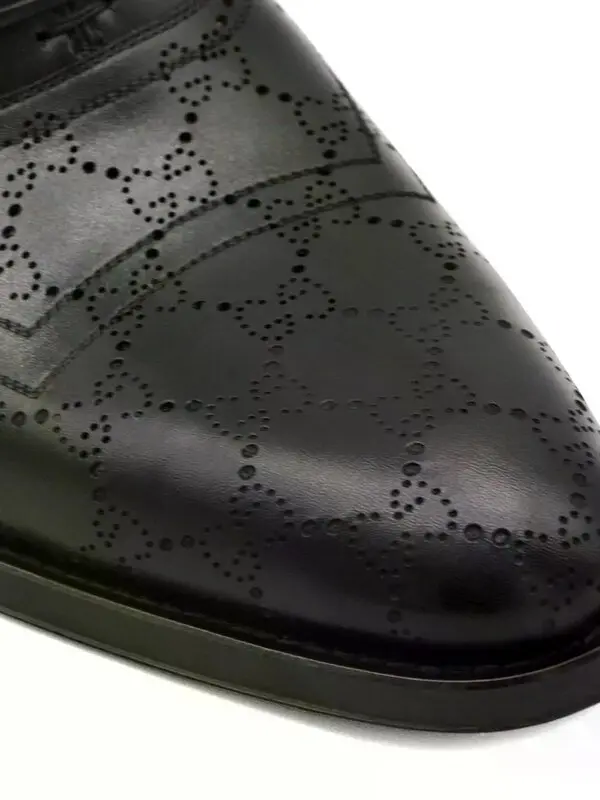 Gucci Lace-up Shoes With Lasered Gg