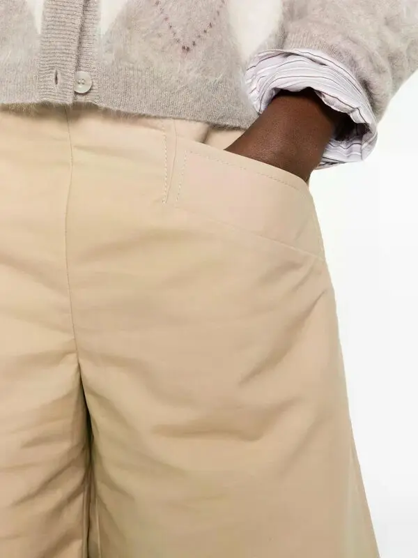 GANNI Slash-pocket Shorts