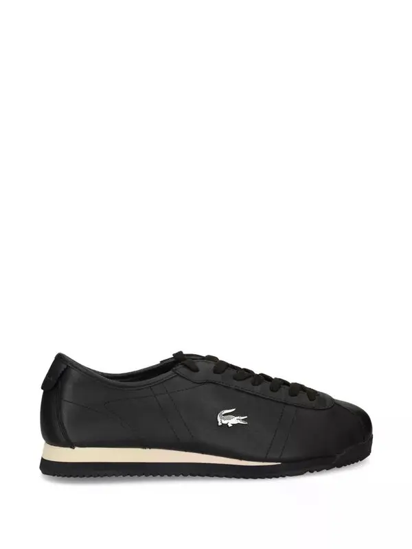Lacoste Club-low Logo-plaque Leather Sneakers