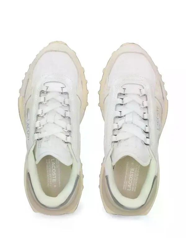 Lacoste Panelled Cleated-sole Sneakers