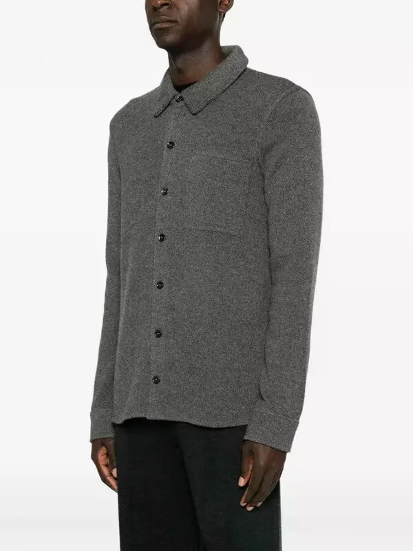 Eric Bompard Chest-pocket Shirt Jacket - Grey