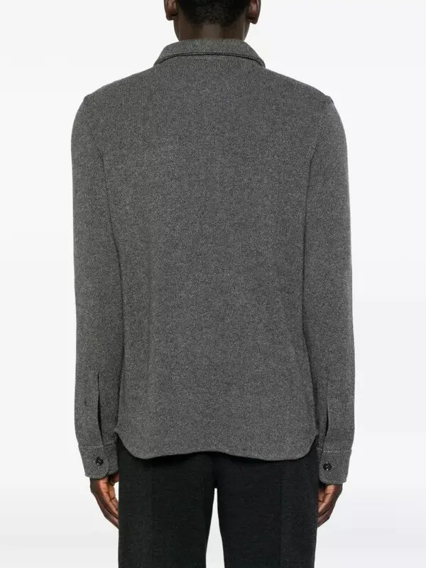 Eric Bompard Chest-pocket Shirt Jacket - Grey