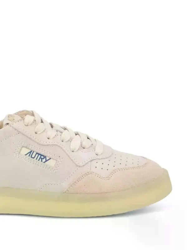AUTRY Medalist Low Suede Sneakers - Pink