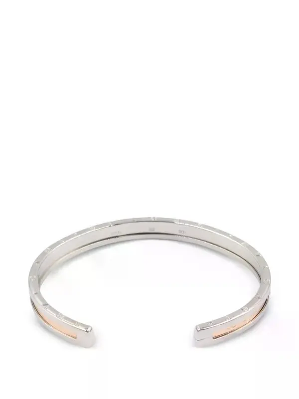 BVLGARI 2010s B-zero1 Open Bracelet - Silver