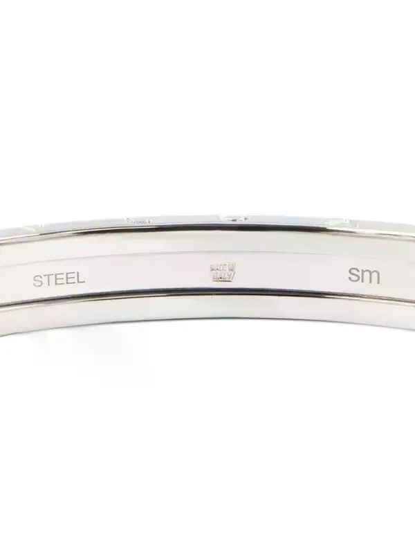 BVLGARI 2010s B-zero1 Open Bracelet - Silver