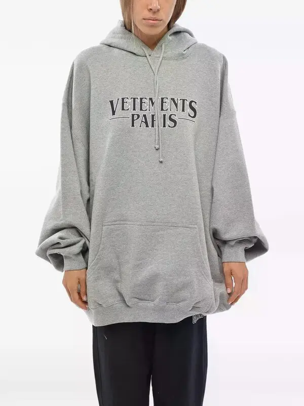 Vetements Logo-print Oversized Hoodie