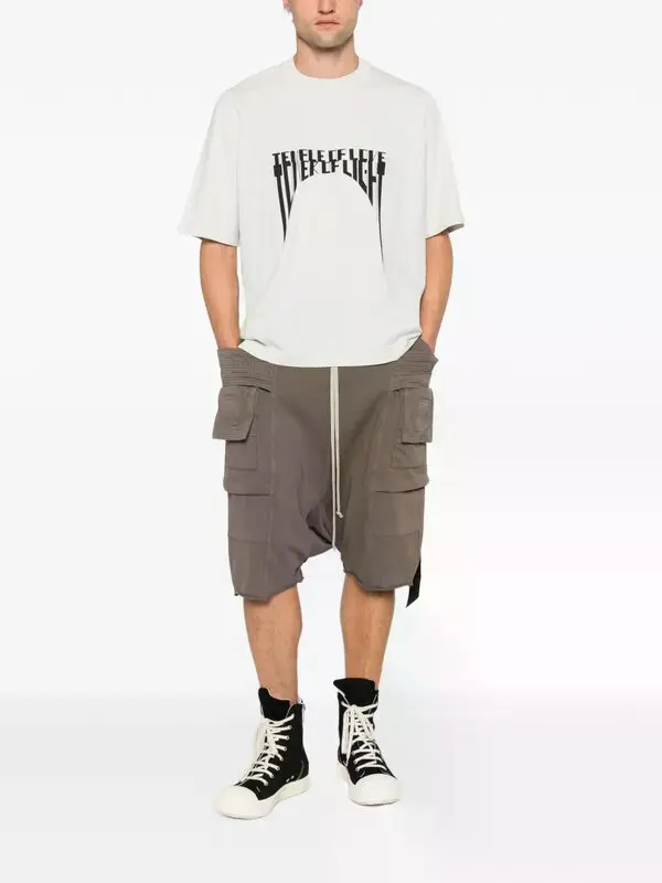 Rick Owens Quilted Cargo Shorts