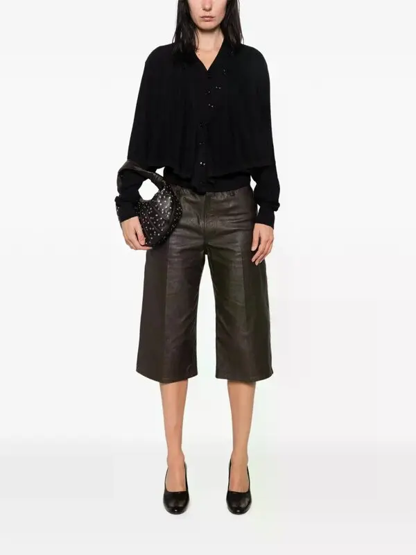 LEMAIRE Leather Shorts