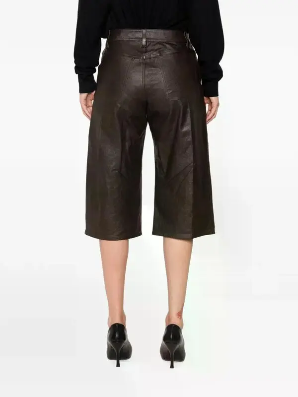 LEMAIRE Leather Shorts
