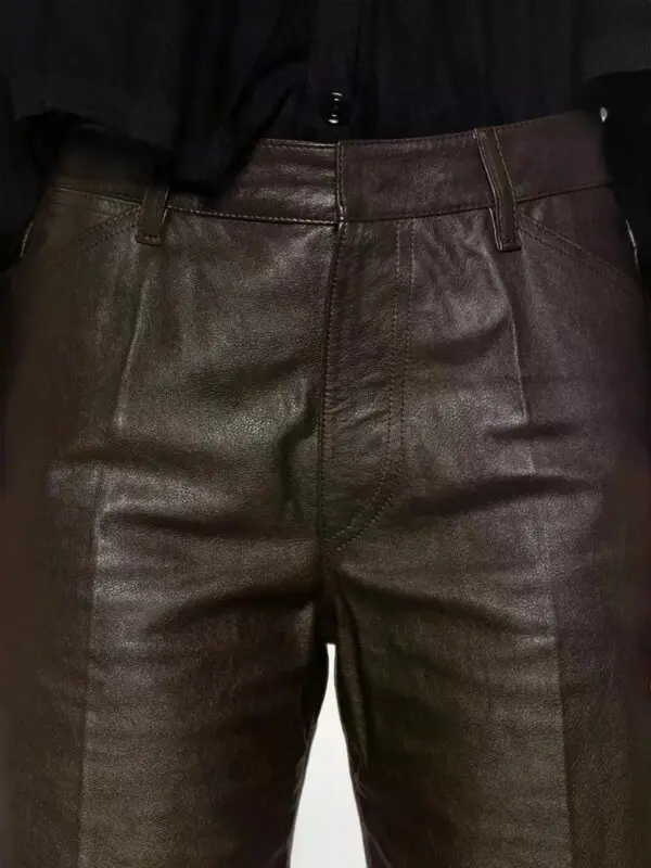 LEMAIRE Leather Shorts