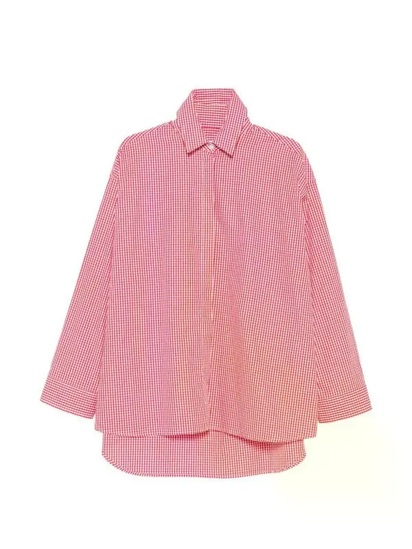 Marie Adam-Leenaerdt Gingham-check Oversized Shirt
