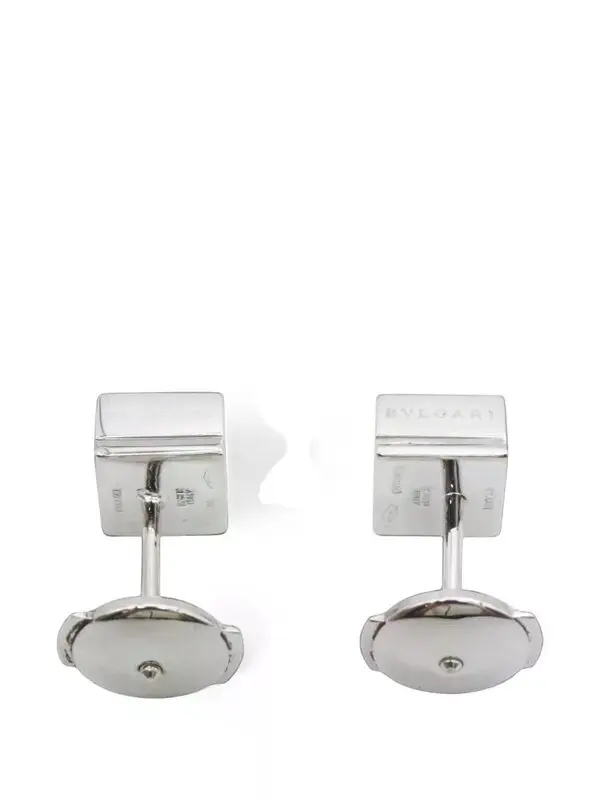 BVLGARI 2010s Lucia Diamond Earrings - Silver