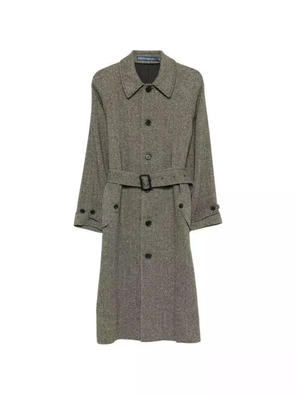 Polo Ralph Lauren Herringbone Belted Coat