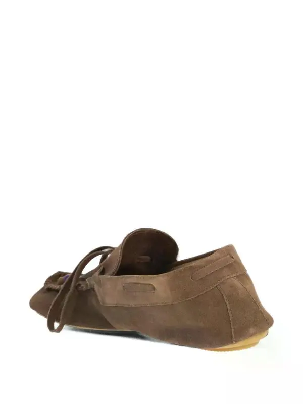 ANNIEL Fringed Beaded Loafers