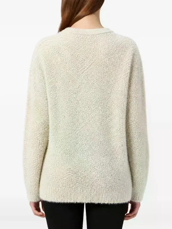 Philipp Plein Plein Deluxe Signature Bouclé Sweater