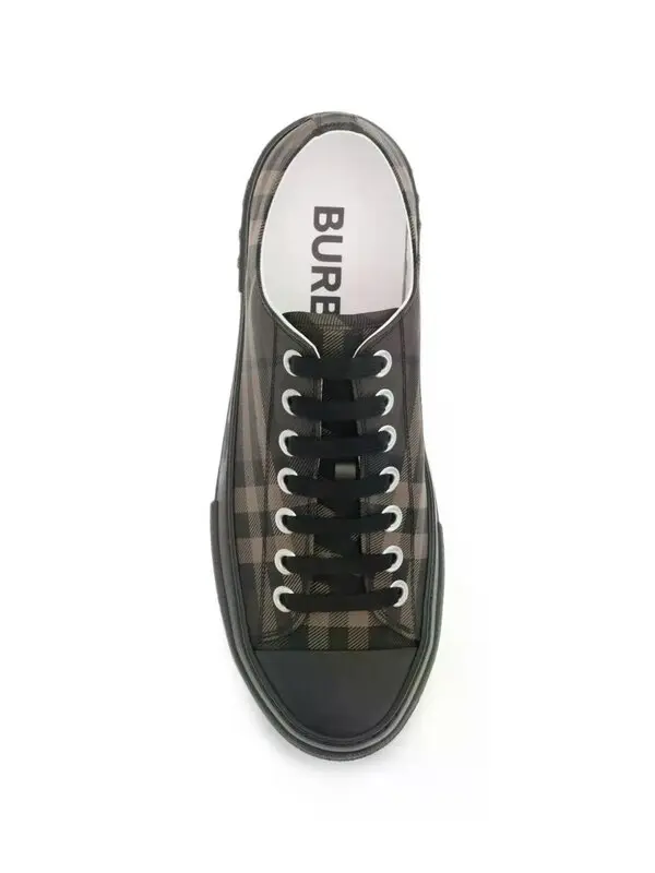 Burberry Jack Check-pattern Sneakers