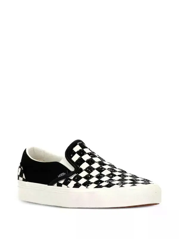 VANS Classic Sequin-embellished Checkerboard Sneakers
