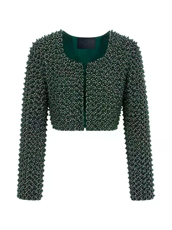 Philipp Plein Sequin-embellished Bolero Jacket
