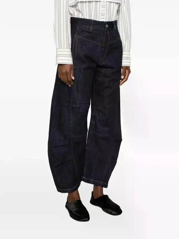 High Wide-leg Jeans