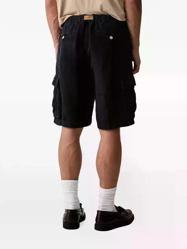 AERONAUTICA MILITARE Belted Cargo Shorts