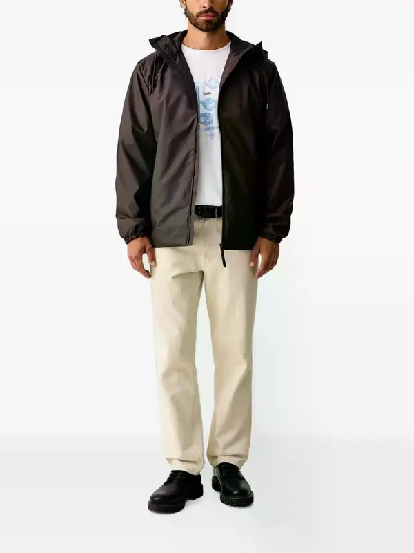 Rains Graphic-print Crew-neck T-shirt