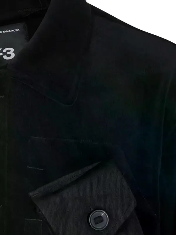 Y3 Panelled Multi-pocket Shirt Jacket