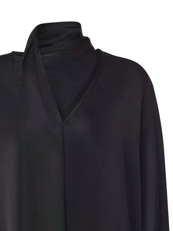 Pinko Tie-neck Long-sleeve Shirt