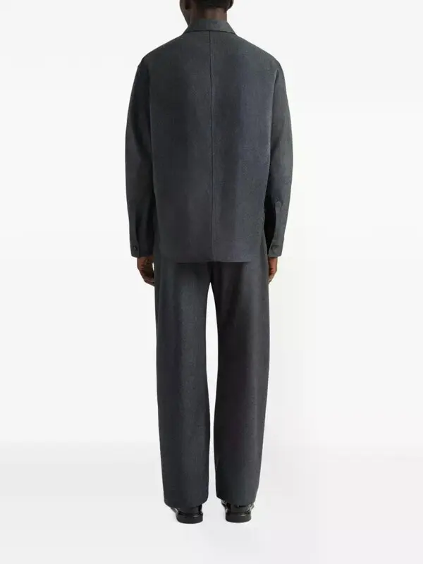 Givenchy Couture Seam Overshirt In Flannel