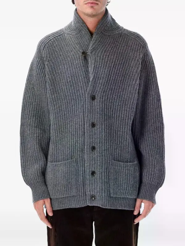 Filson Ribbed-knit Shawl-collar Cardigan