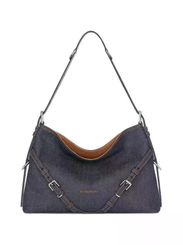 Givenchy Medium Voyou Bag In Denim