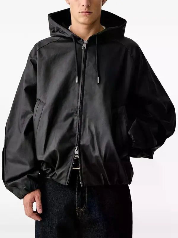 Rains Hooded Raglan-sleeve Jacket