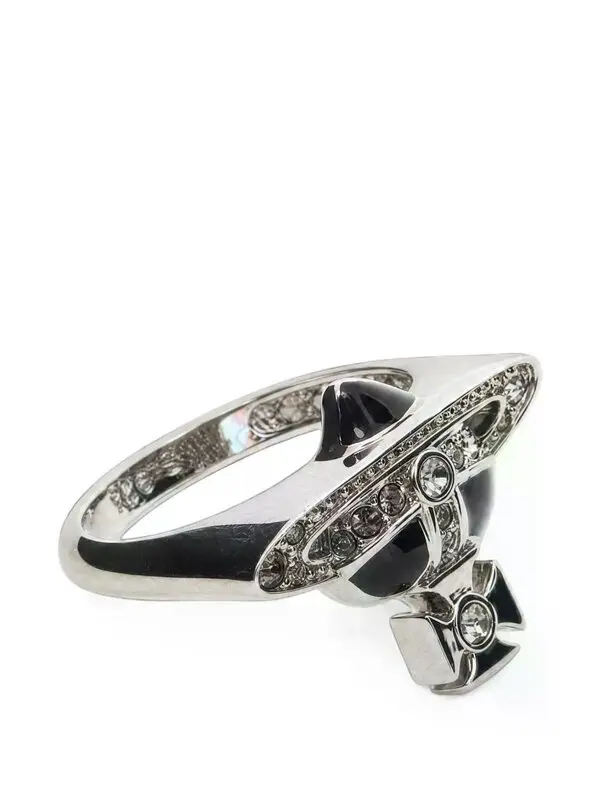 VIVIENNE WESTWOOD Orb Crystal-embellished Ring